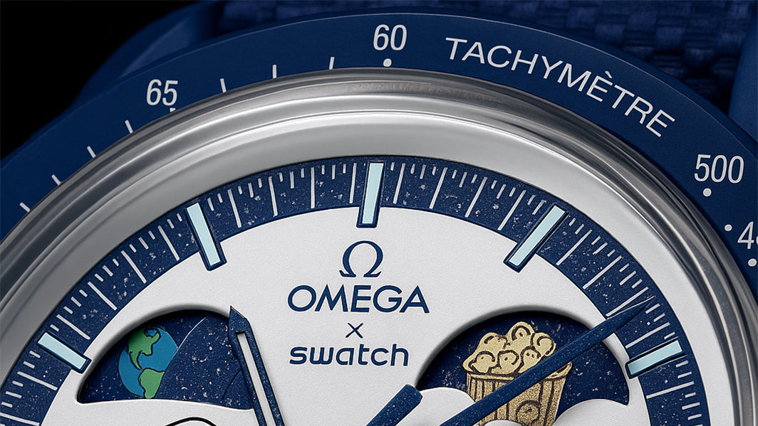 Swatch x OMEGA Tease Mission to EarthPhase MoonShine Gold Harvest Moon – MGB WATCHES