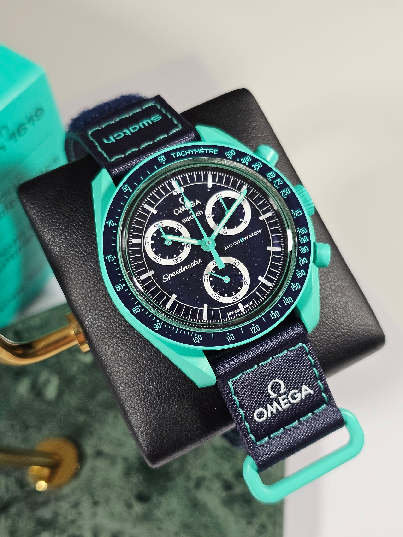 Omega X Swatch MoonSwatch Collection: Mission on Earth - Polar Lights ...