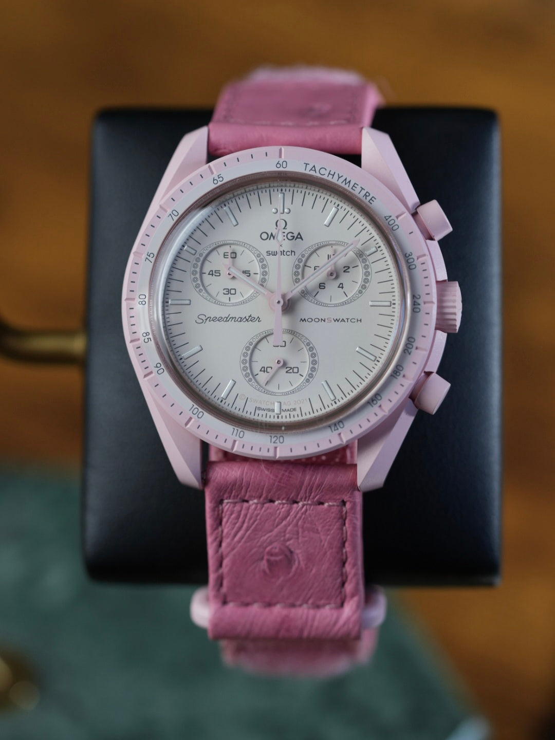 Omega X Swatch MoonSwatch Collection: Ostrich Venus – MGB WATCHES