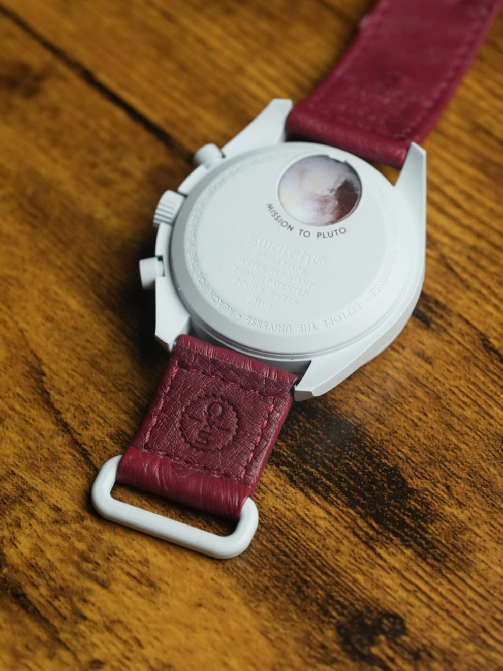 Omega X Swatch MoonSwatch Collection: Ostrich Pluto – MGB WATCHES