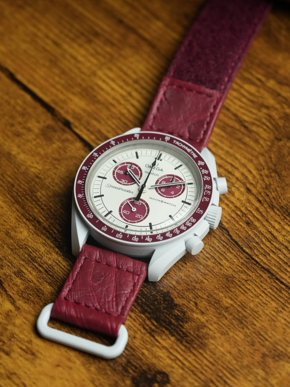 Omega X Swatch MoonSwatch Collection: Ostrich Pluto – MGB WATCHES