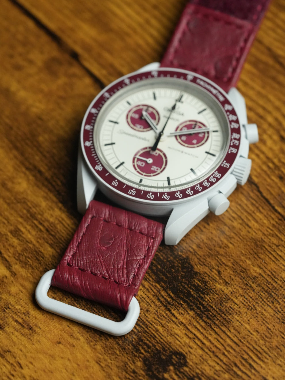 Omega X Swatch MoonSwatch Collection: Ostrich Pluto – MGB WATCHES