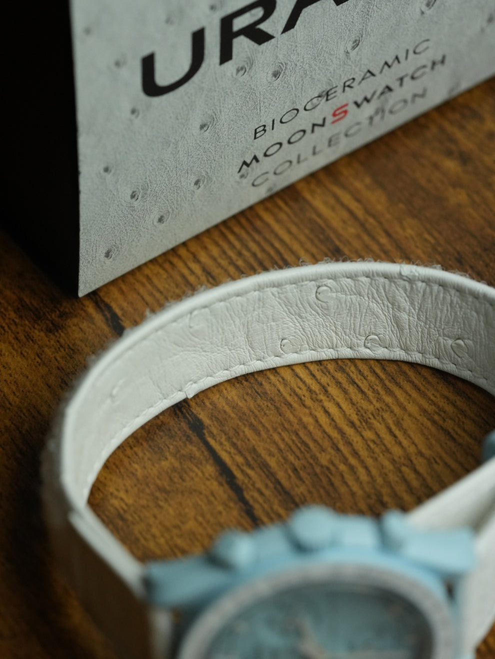 Omega X Swatch MoonSwatch Collection: Ostrich Uranus – MGB WATCHES