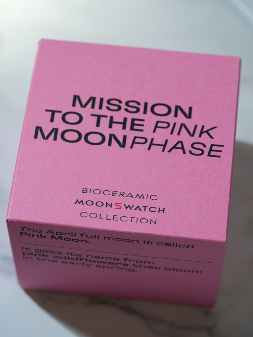 Swatch x OMEGA MoonSwatch Collection: Mission to Pink MoonPhase – MGB ...