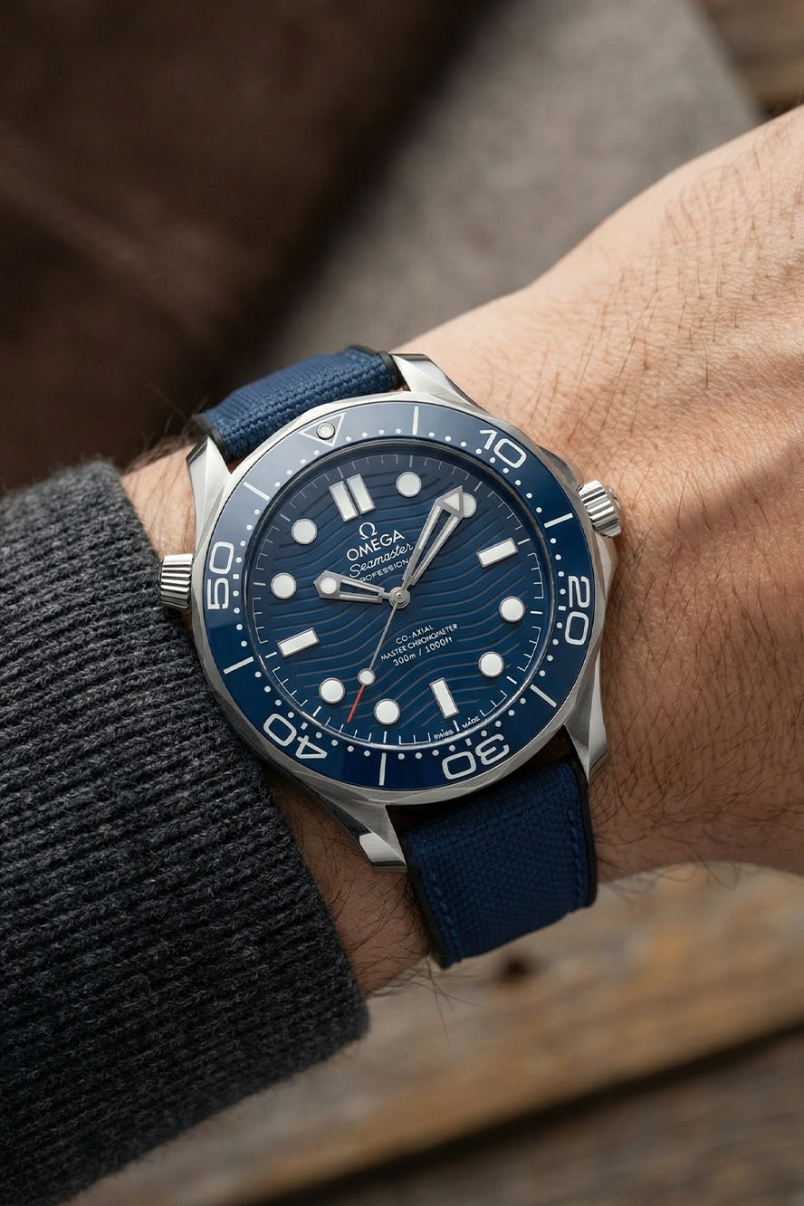 Omega Seamaster Replacement Straps and Watch Bands | Leather, FKM ...