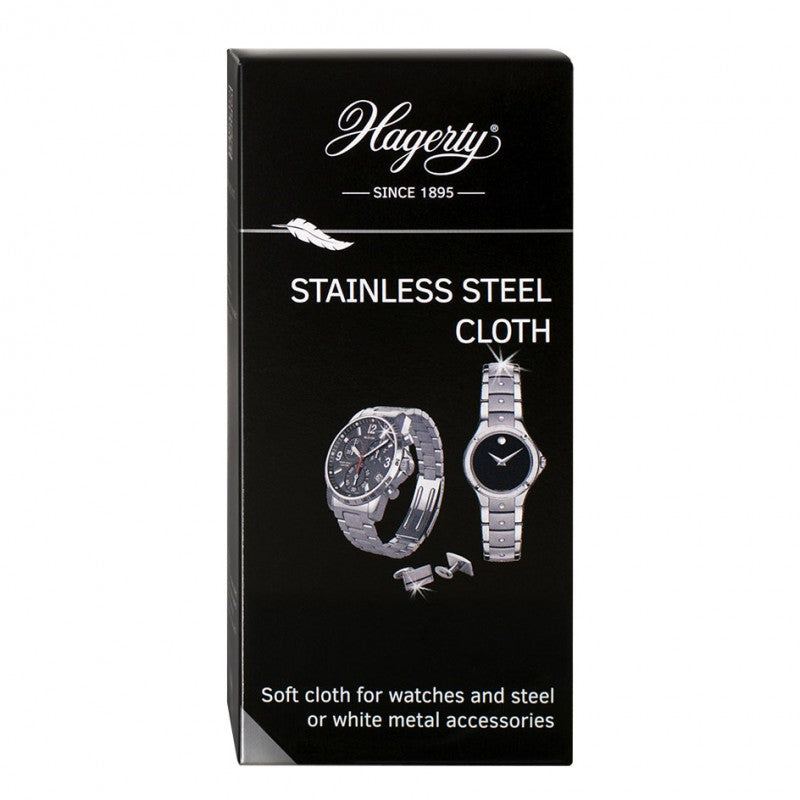 Hagerty Stainless Steel Cleaning Cloth: For Luxury Watches – MGB WATCHES